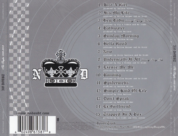 No Doubt – The Singles 1992 - 2003