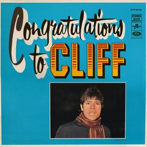 Cliff Richard ‎– Congratulations To Cliff
