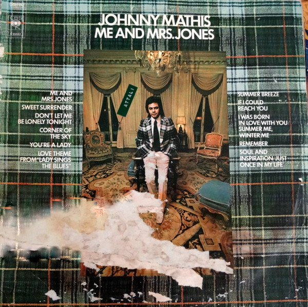 Johnny Mathis ‎– Me And Mrs. Jones