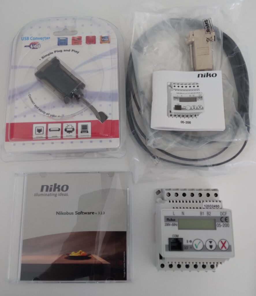 Niko Nikobus Pc-link: kalendermodule met pc-sturing 05-200