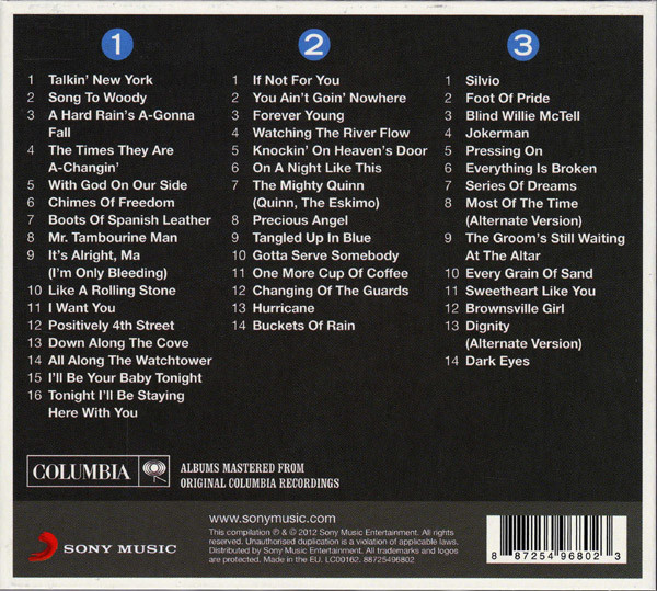 Bob Dylan – The Real... Bob Dylan 3xCD