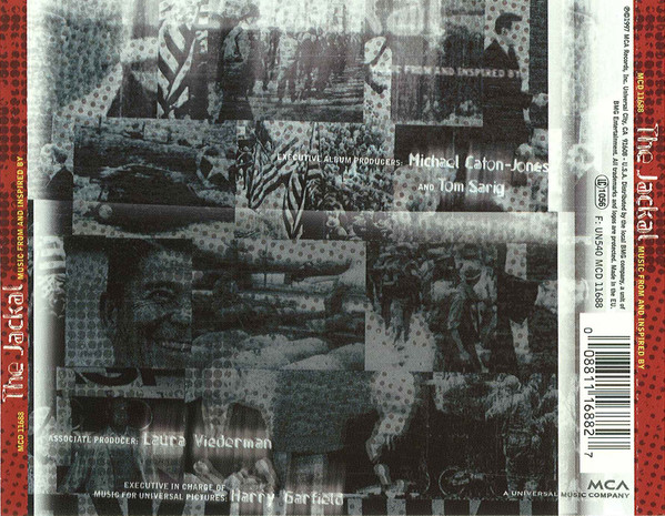 Various ‎– Music From And Inspired By The Jackal