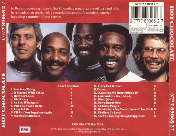 Hot Chocolate – Their Greatest Hits