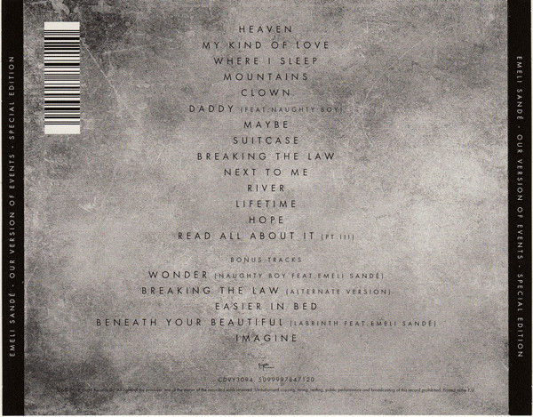 Emeli Sandé – Our Version Of Events