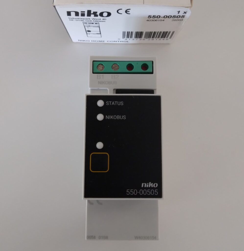 Niko Nikobus interface Niko Home Control 550-00505