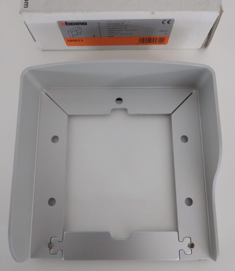 Bticino Terraneo regenbescherming aluminium 1 modules 350511