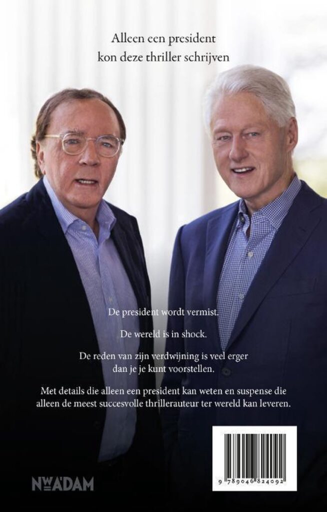 President vermist - Bill Clinton + James Patterson President vermist - Bill Clinton + James Patterson