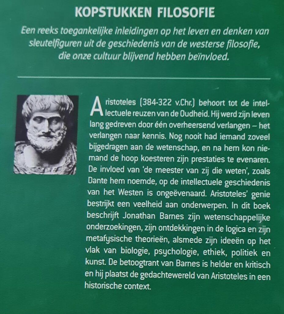 Aristoteles, kopstukken filosofie - Jonathan Barnes