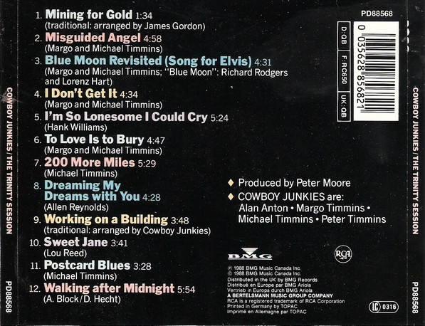 Cowboy Junkies – The Trinity Session